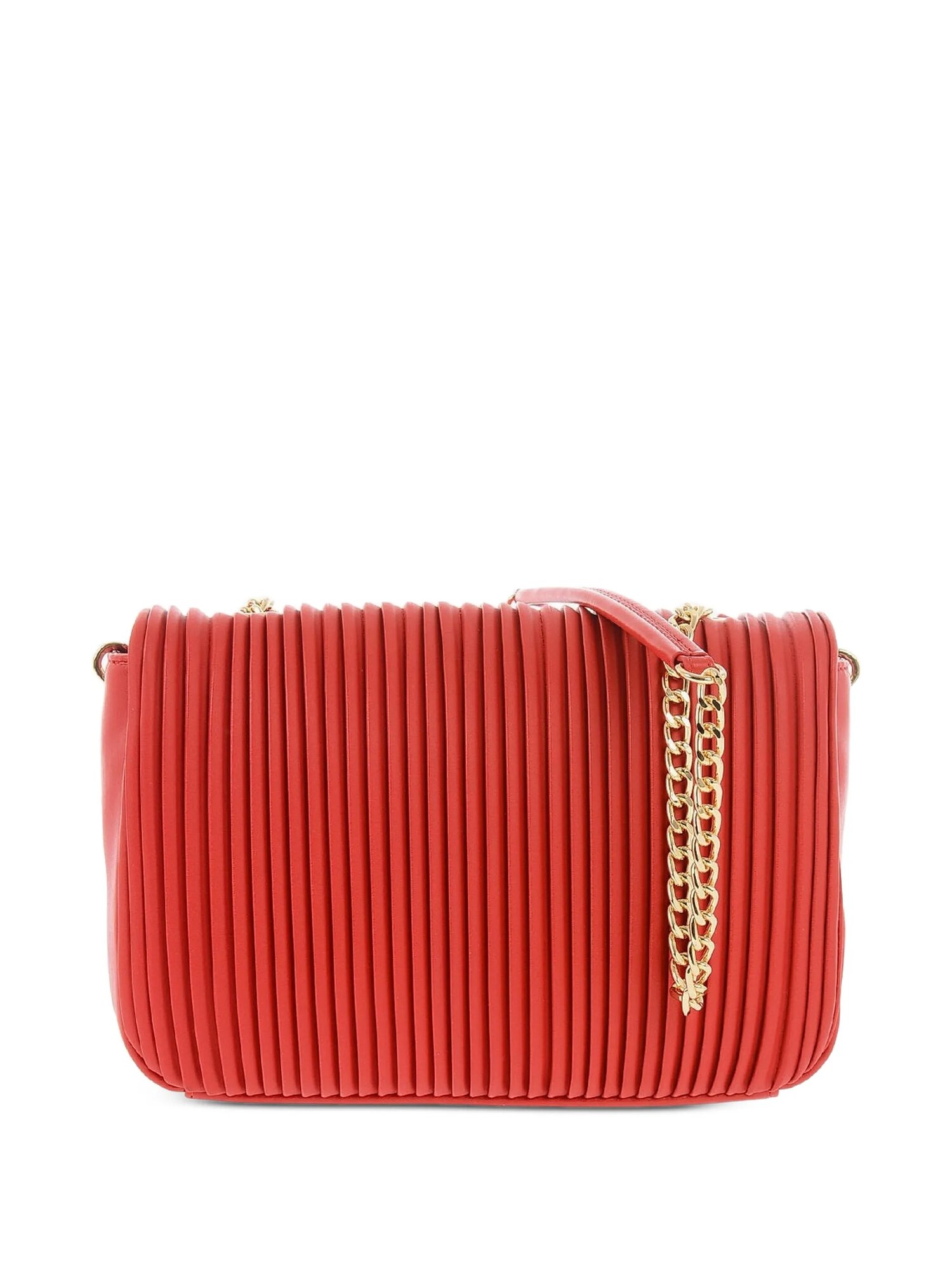 Сумка MOSCHINO Logo-patch crossboy bag, красный — фото 1