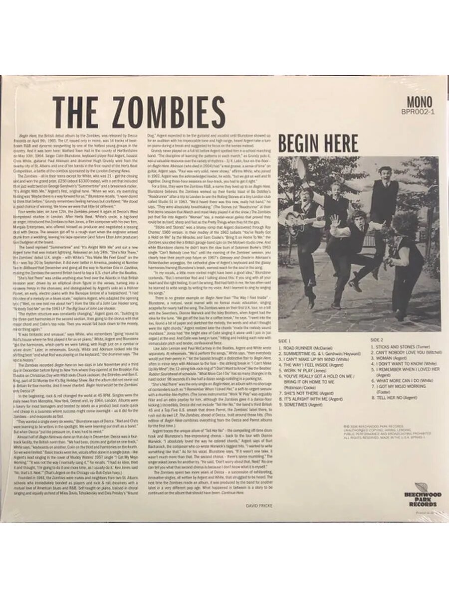The Zombies-Begin Here — фото 1