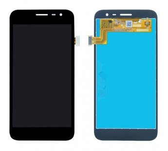 Дисплей для Samsung J260F Galaxy J2 Core (2018) в сборе (черный) (100% LCD) + набор инструментов и клей