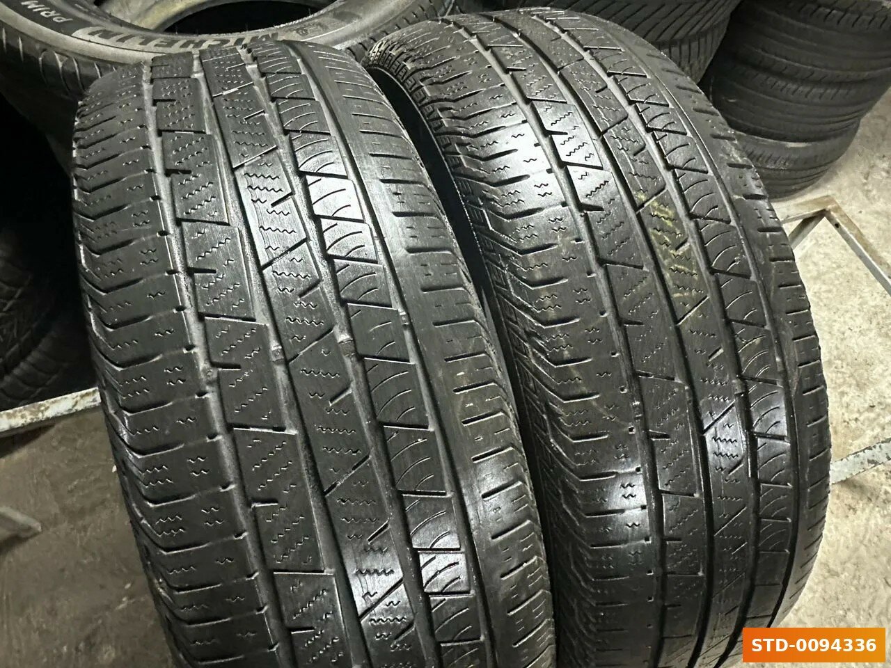 Комплект (2 шт) летних БУ шин Continental ContiCrossContact LX Sport 225/60 R17 30% износ 8023509463
