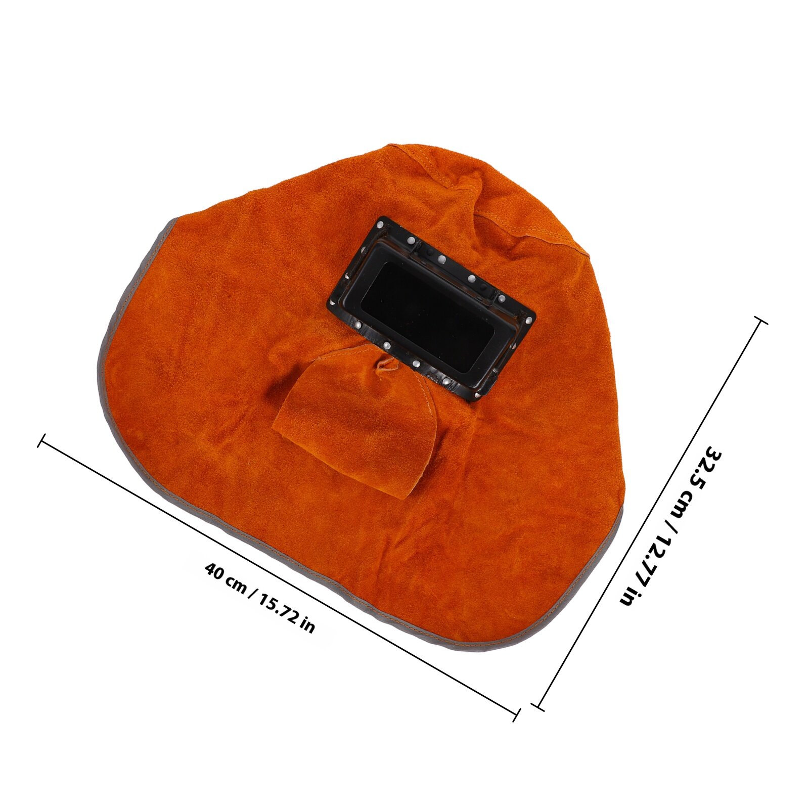 Сварочная Маска Из Кожи, Губки И Стекла, Защита От Летящих Осколков, 1Пакет