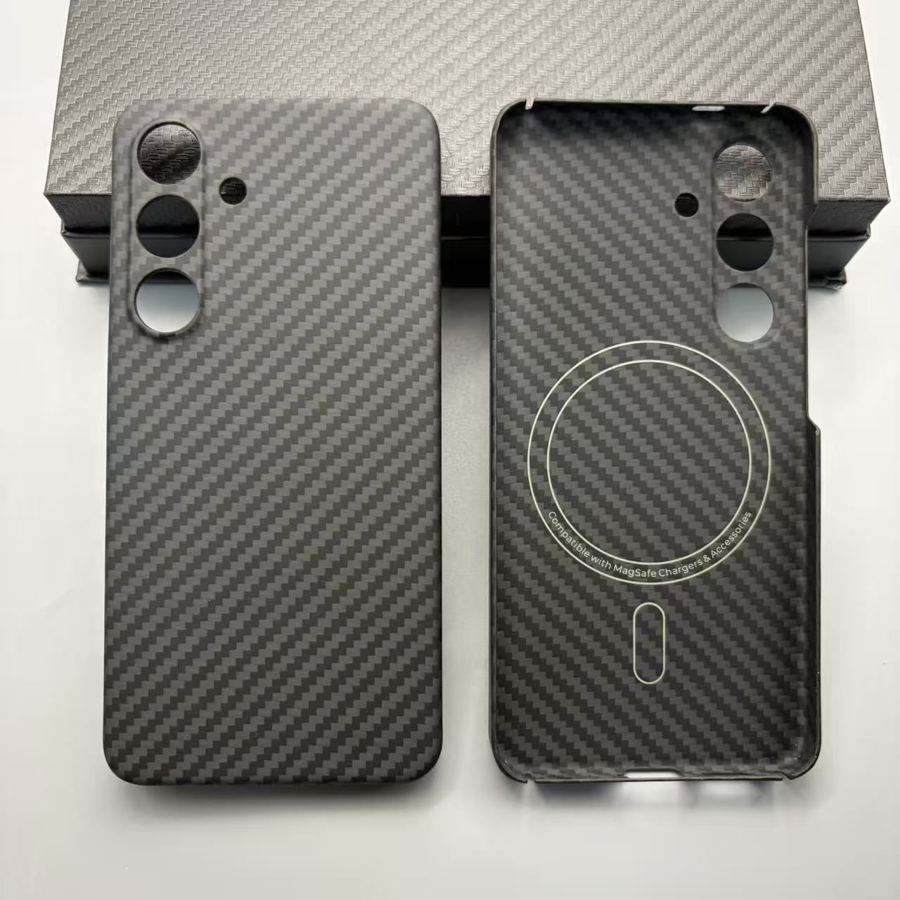 Кевларовый чехол для Samsung Galaxy S24 , Kevlar, черный
