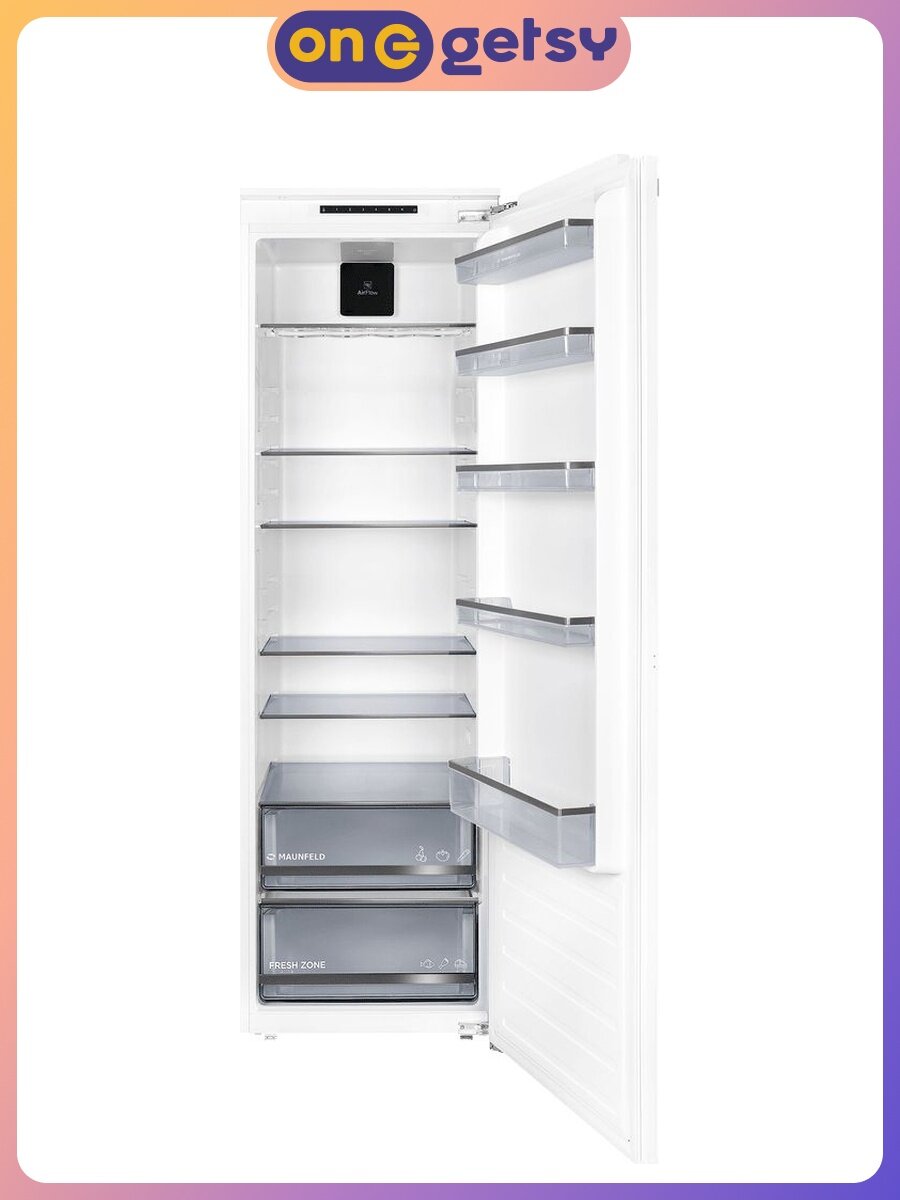Встраиваемый холодильник MAUNFELD MBL177SWGR Inverter