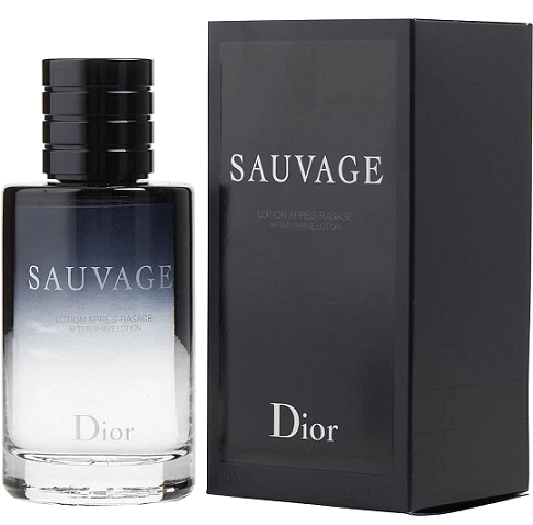 Мужской лосьон после бритья Christian Dior Sauvage 100 мл / Саваш