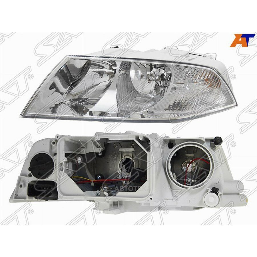 Фара SKODA OCTAVIA 04-08 LH SAT ST6651111L