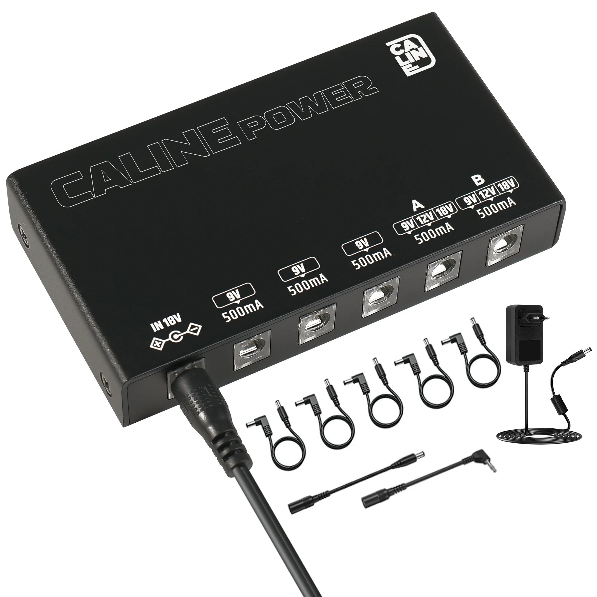 Caline CP-203+ Блок питания для гитарных педалей EU Plug