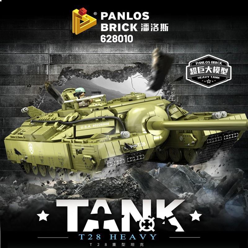 Конструктор Penrose 628010: немецкий тяжелый танк Т28/95 Maus времен Второй мировой войны, военная модель для мальчиков