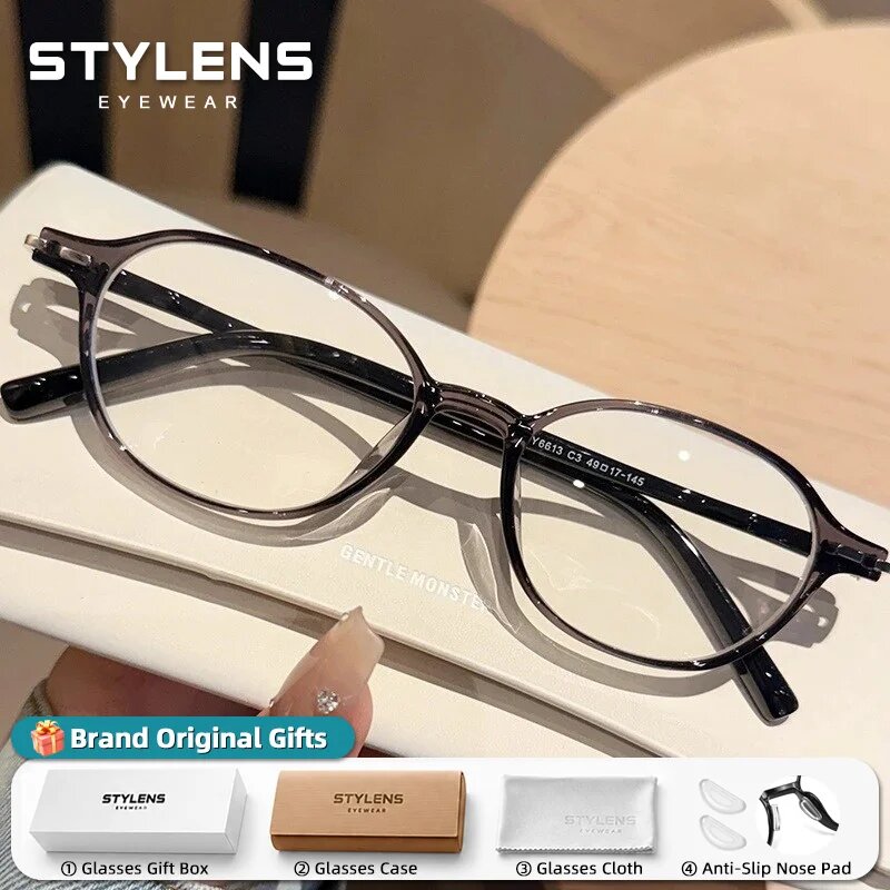 LYSEN очки женские C3-Misty Gray, черные, Frame Only