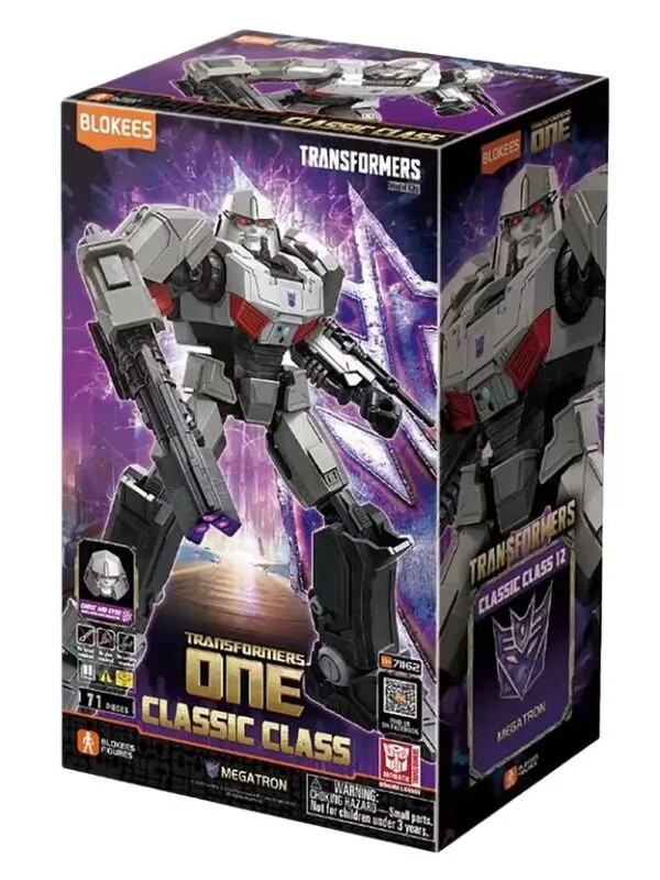 Трансформеры игрушки Transformers Blokees Figures Transformers ONE Classics Class 12 Megatron Model Kit CC 12