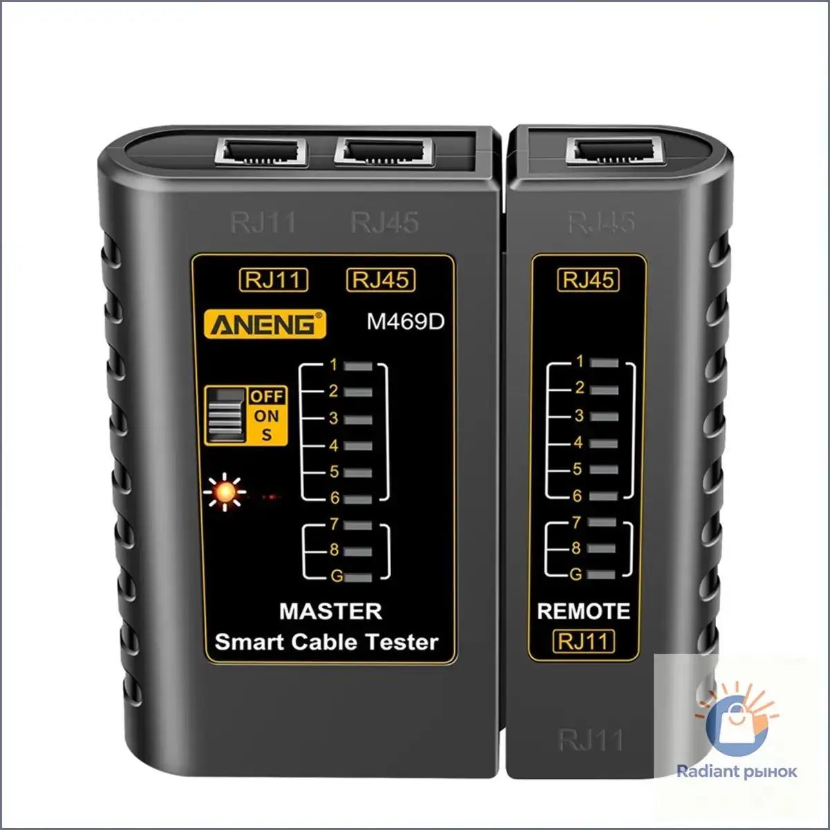 M469D RJ45 кабельный тестер LAN сетевой RJ11 RJ12 CAT5 UTP LAN сетевой инструмент для ремонта AOZY2