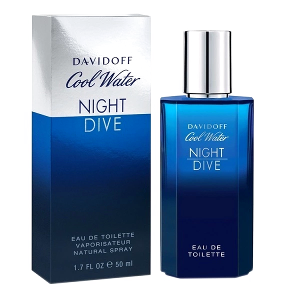 Davidoff Cool Water Night Dive eau de toilette для мужчин 50 мл - Давыдов Найт Дайв