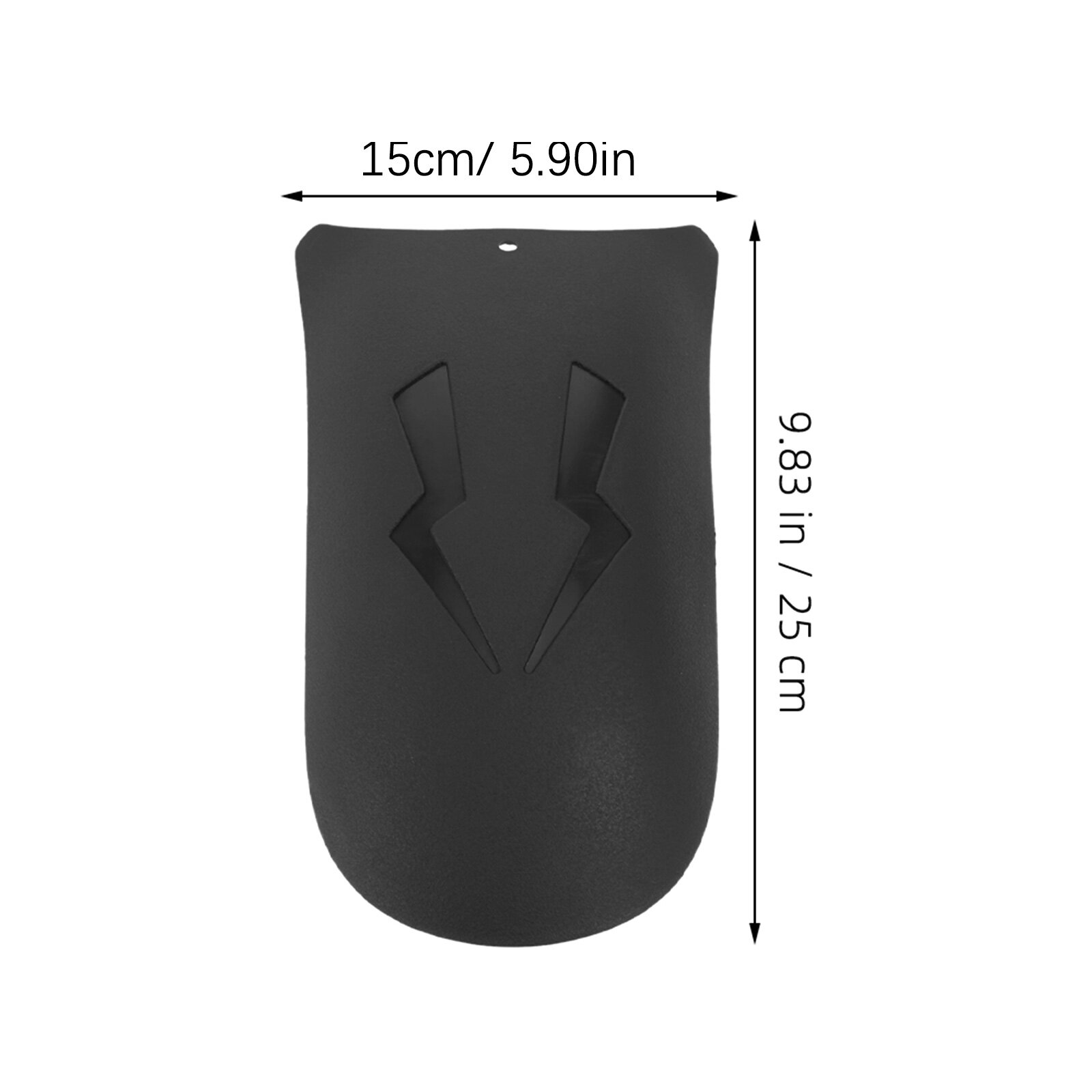 Защита От Брызг Для Мотоцикла 2 Шт Черный Размер 25.00X4.00X1.00Cm