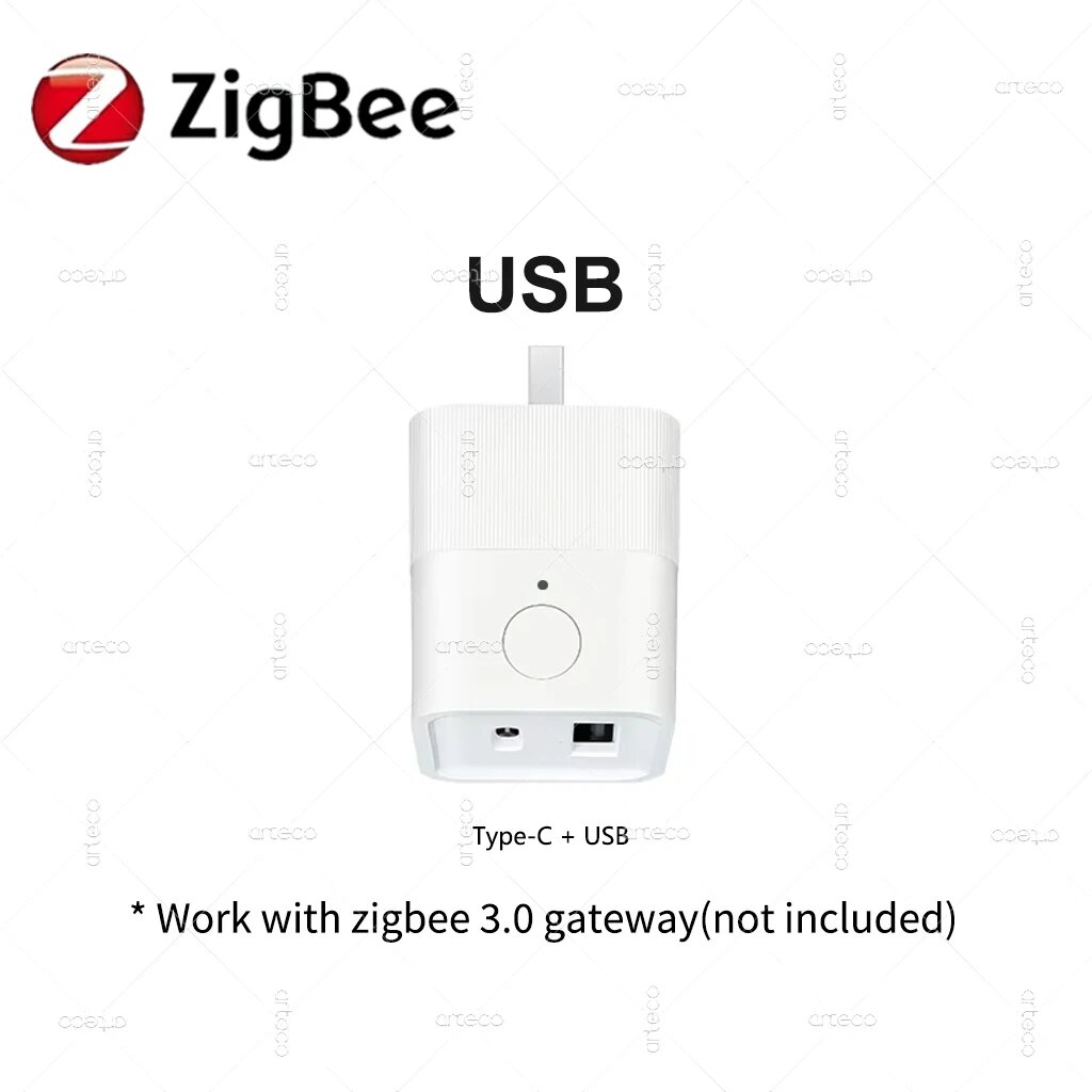Smart Zigbee 3.0 адаптер 2 в 1 USB 1pcs