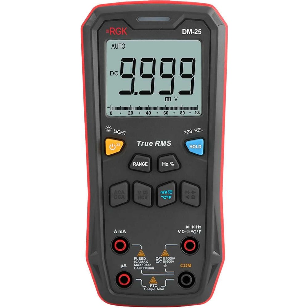Мультиметр RGK DM-25 с поверкой 721463
