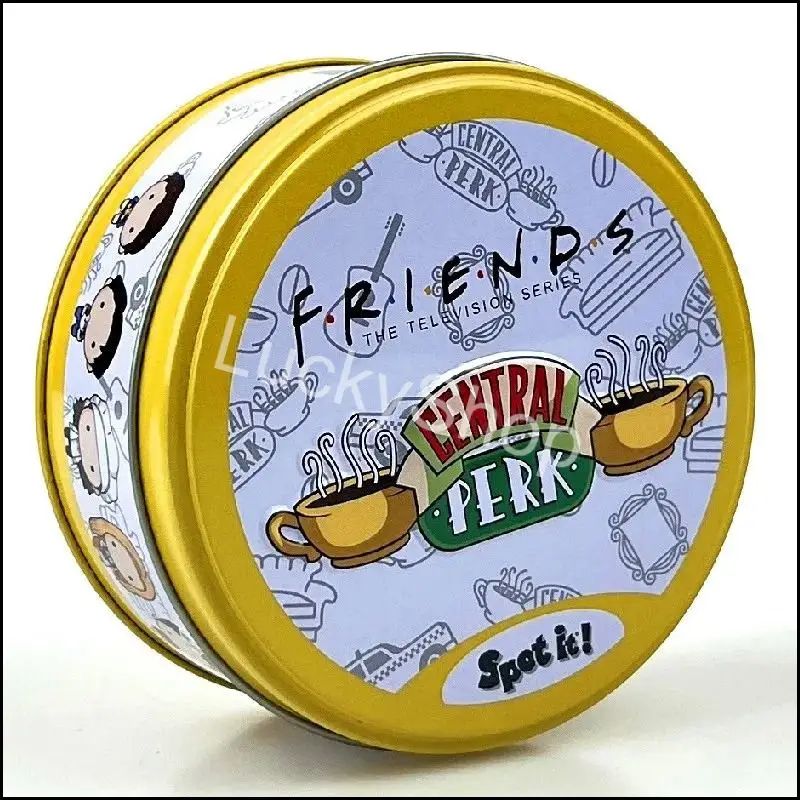Настольная игра Доббль/ Дубль Spot it! Friends- отличное развлечение для всей семьи и забавный подарок на !