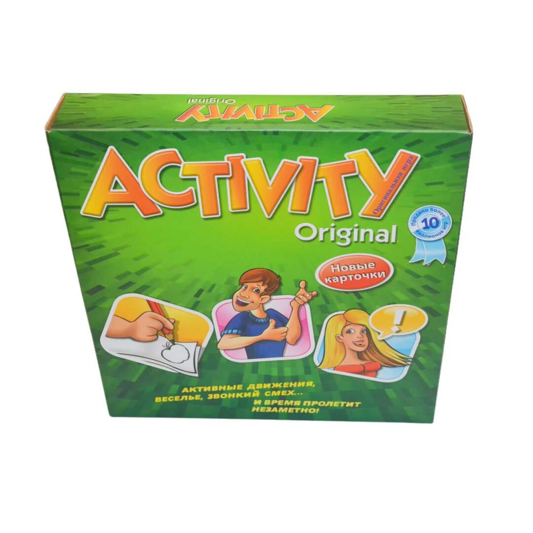 Интерактивная настольная игра «Activity Original: Fun Interactive Board Game» (включает новые карты), настольная игра, карточ.