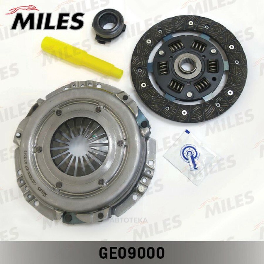 Сцепление к-т (RENAULT LOGAN/SANDERO/MEGANE I/CLIO I-II 1.2-1.4 91-) D180 мм (LUK 618309100) GE09000 MILES GE09000