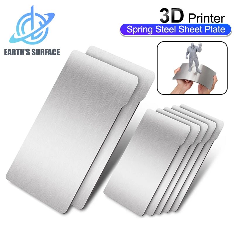 Гибкая магнитная платформа для 3D-принтера ELEGOO EARTH'S SURFACE 135x80mm
