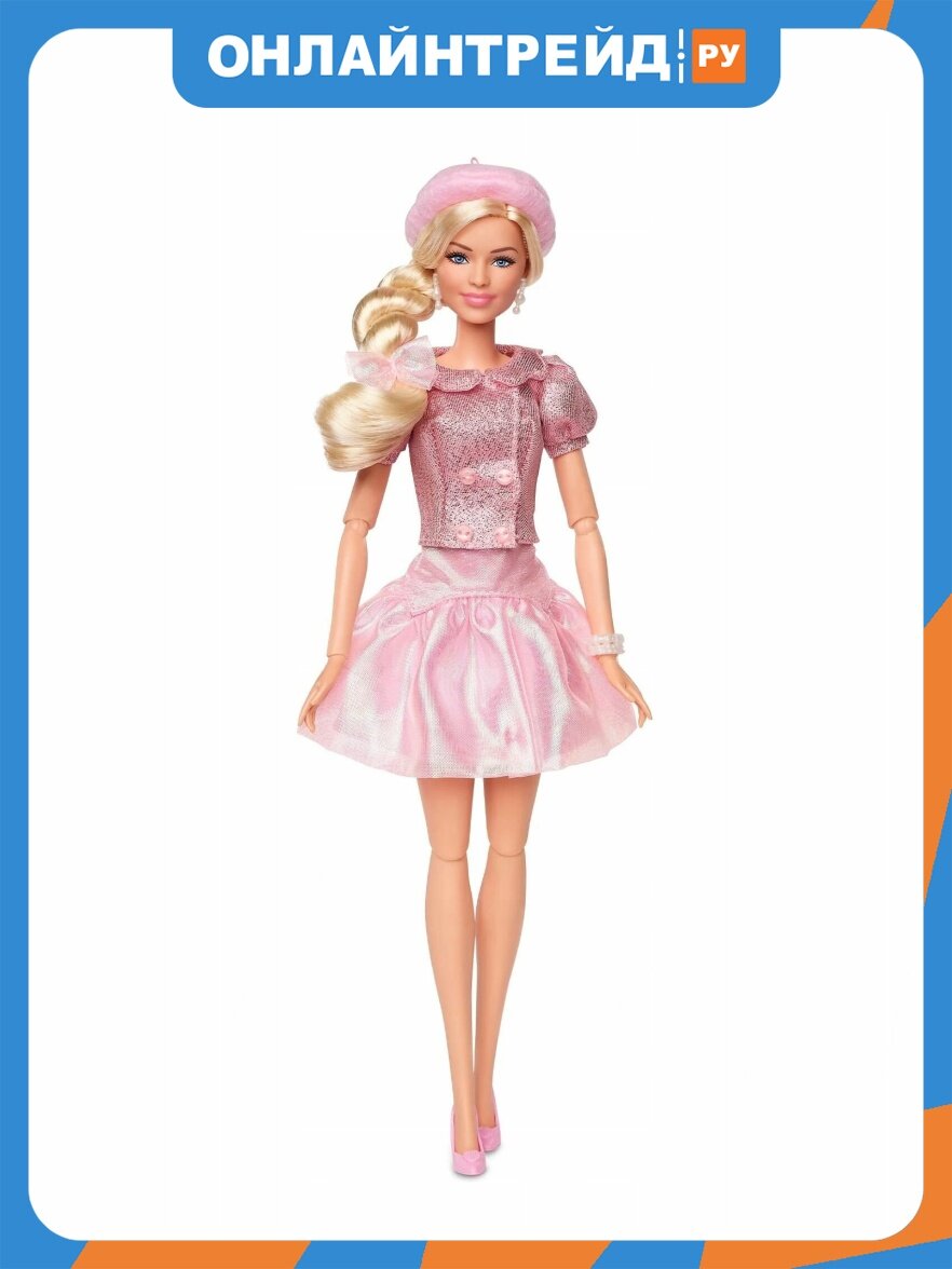 Кукла Barbie JBJ53 Movie Pink Beret Doll Марго Робби