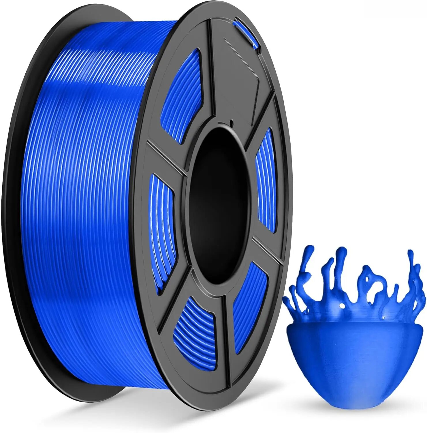 MANLANG TPU 95A Filament для 3D-печати, черный, 250 г Синий, tpu blue 250g