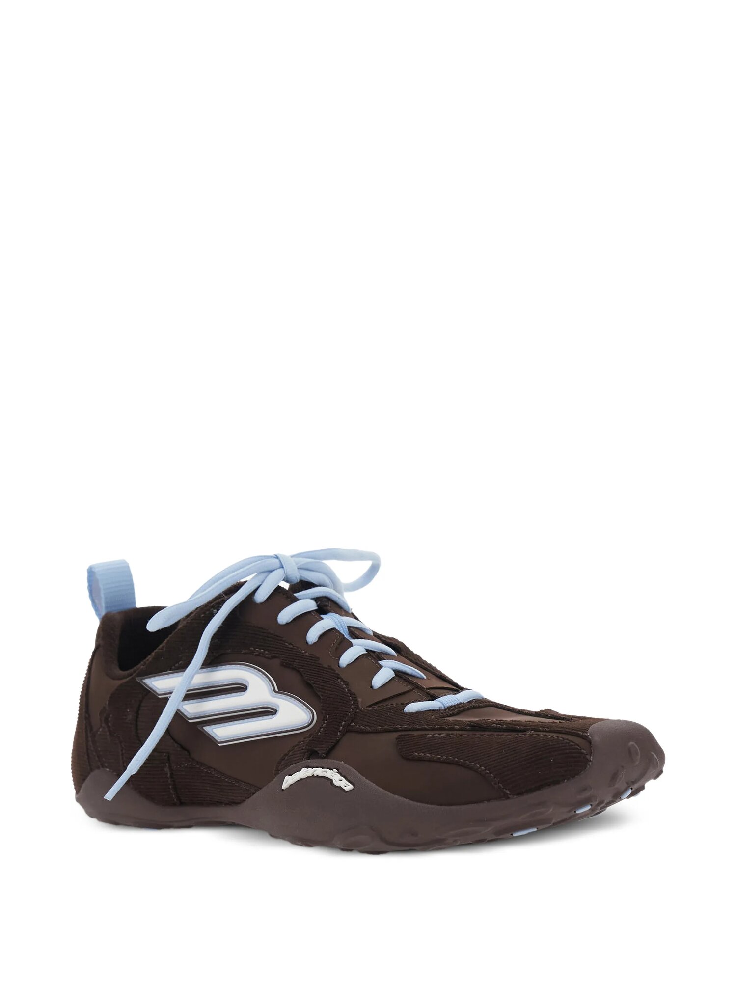 Кроссовки BALENCIAGA Monday Ultra, размер 42, коричневый/серый/оранжевый — фото 1
