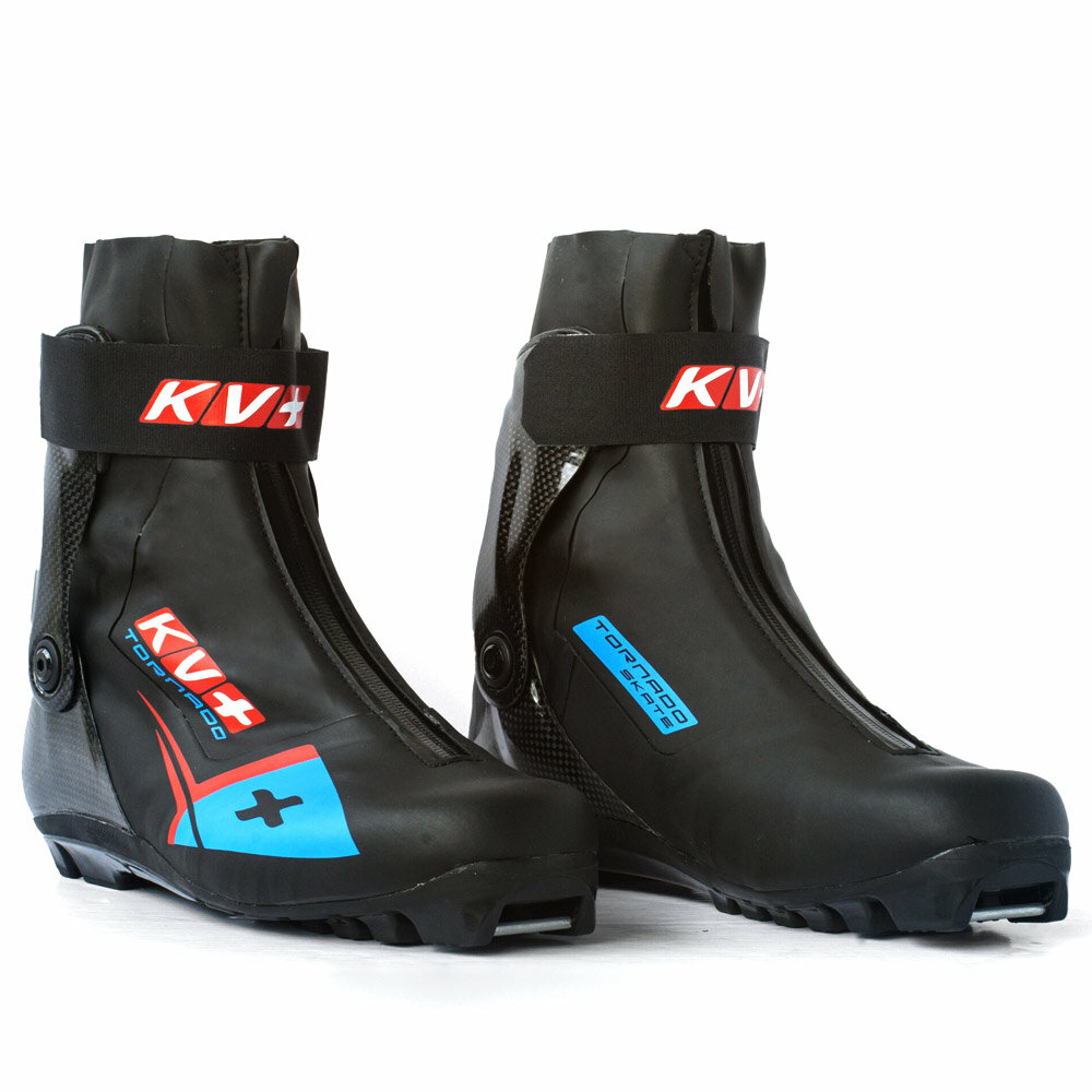 Ботинки KV+ TORNADO Skiatlon carbon blue/red, артикул 25BT08.2