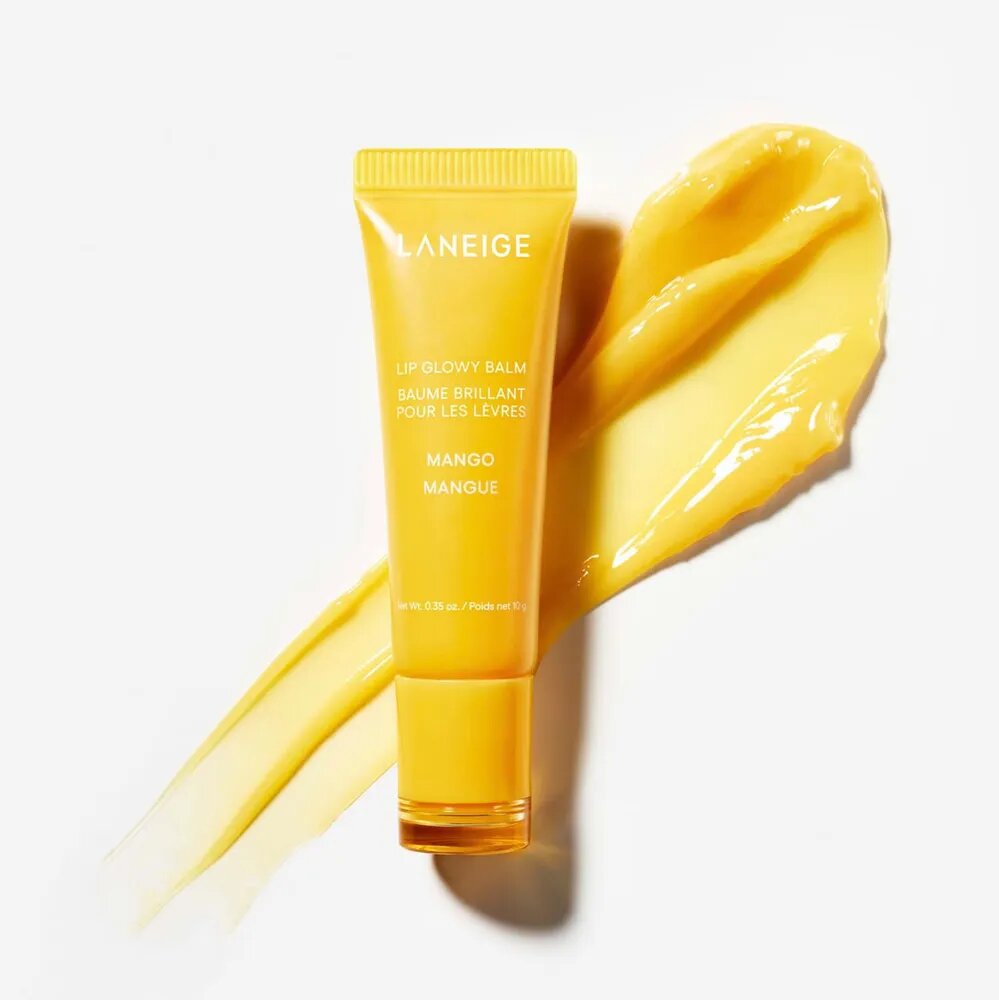 LANEIGE Бальзам для губ Lip Glowy Balm Mango, 10 г — фото 1
