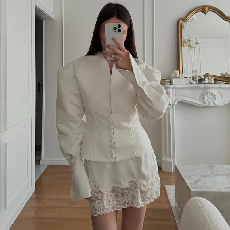 Пиджак , размер 42-46, темно-синий — фото 1