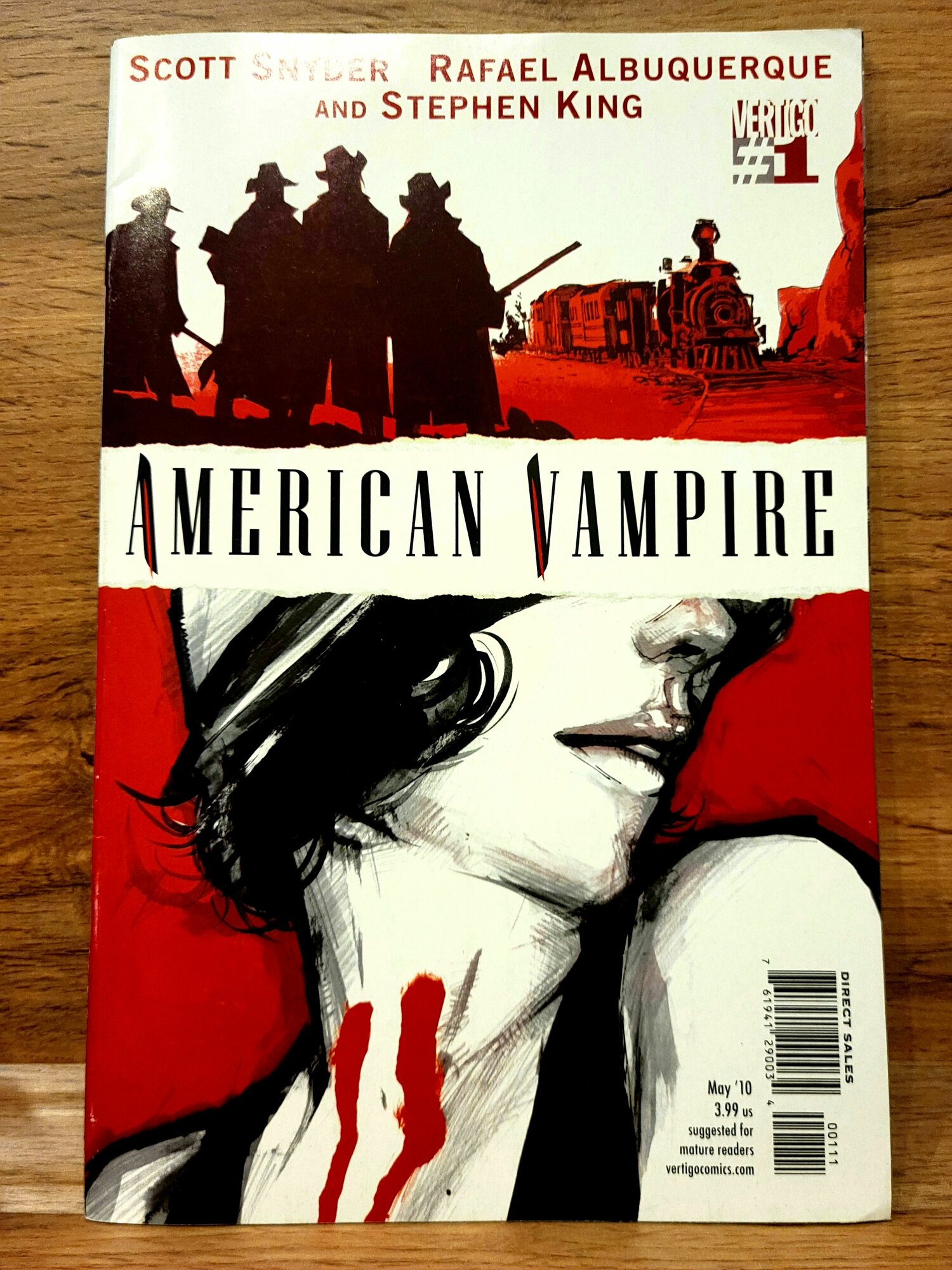 American Vampire #1. Оригинальный Американский Комикс.