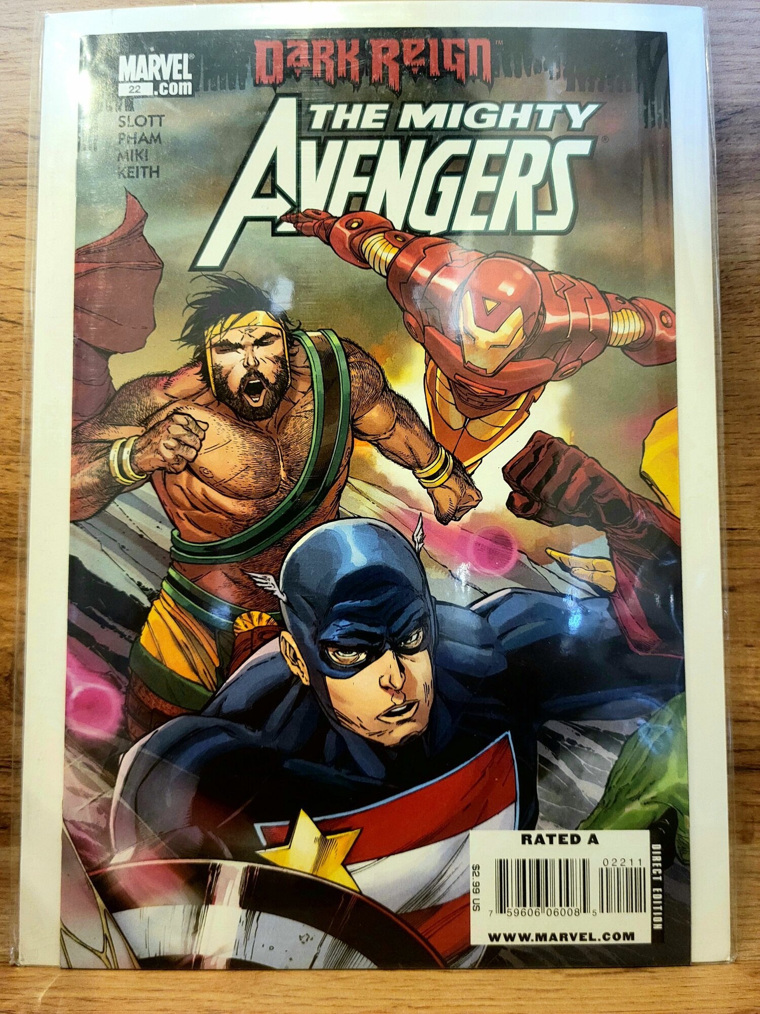Комикс Avengers #22. Оригинал!