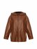 Куртка Max Mara Hooded leather jacket, размер 40
