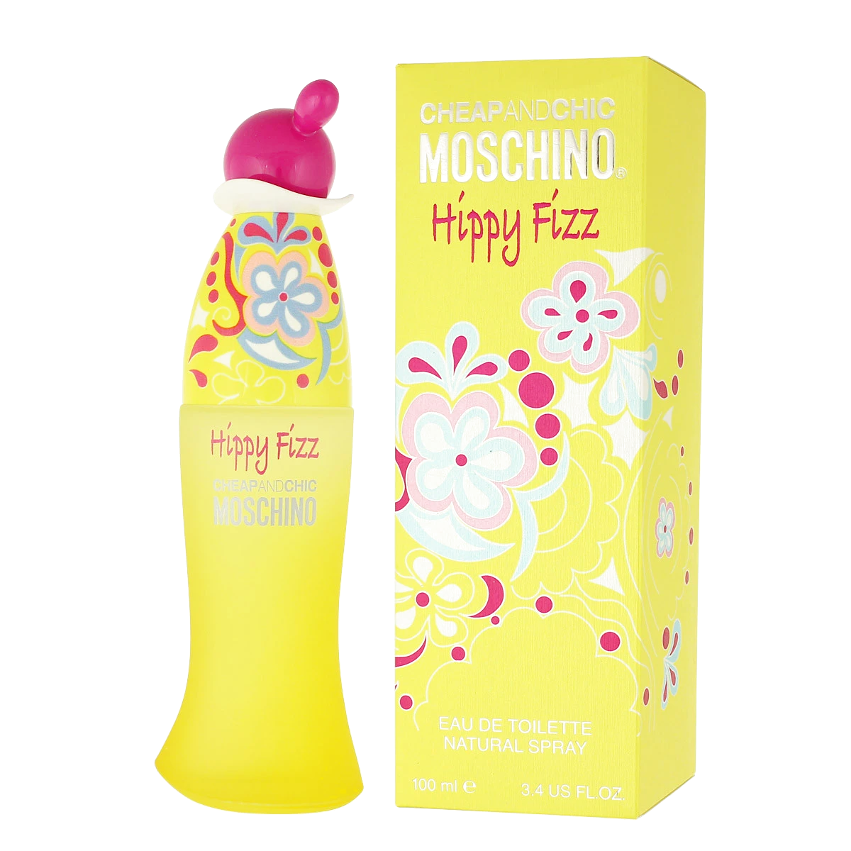 Туалетная вода Moschino Cheap and Chic Hippy Fizz женская 100 мл - Москино Чип Энд Чик Хиппи Физ