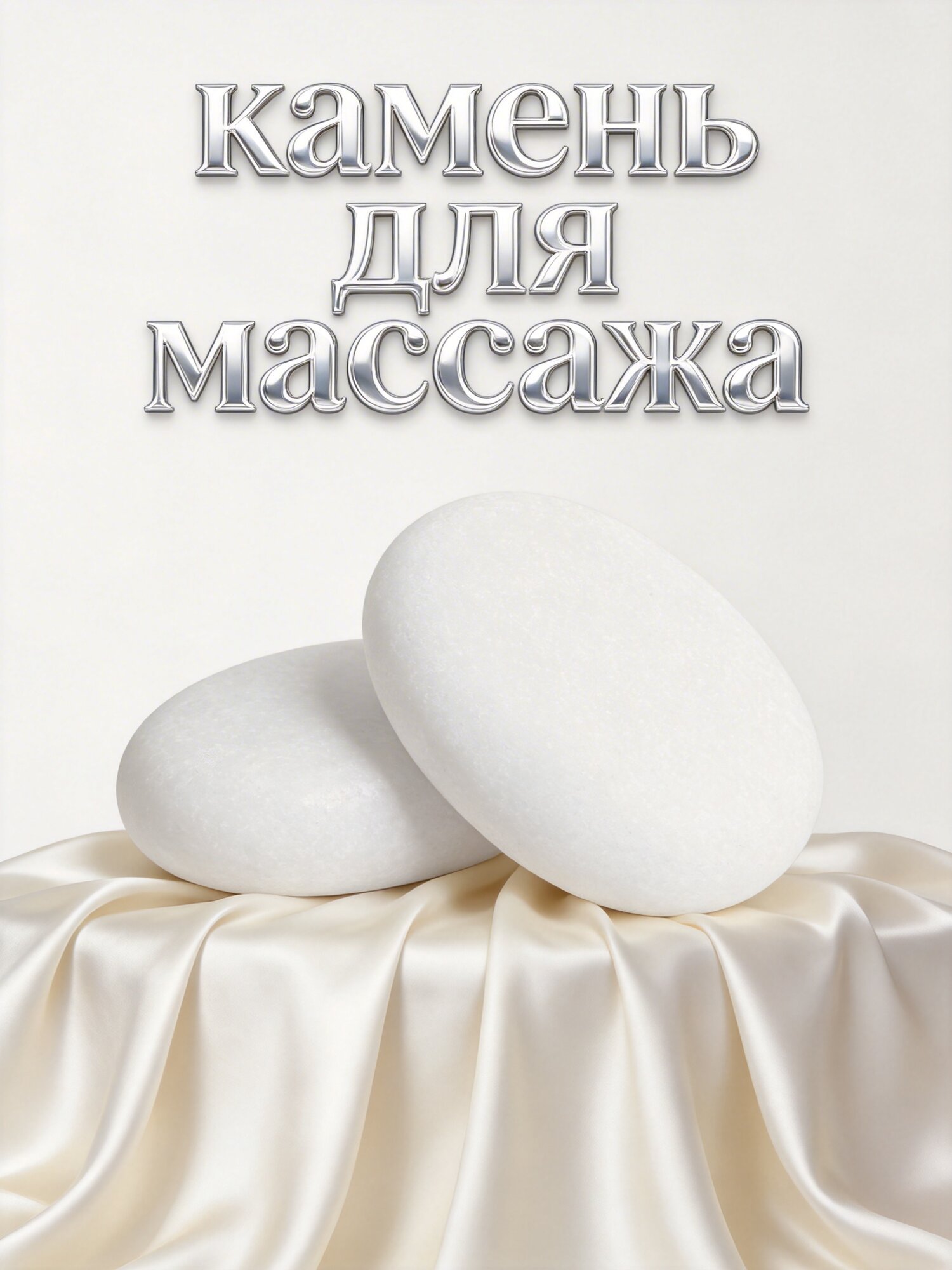 2Pcs Массажные Камни Для Горячего Массажа И Спа Идеально Подходят Для Релаксации 8.00X6.00X1.30Cm
