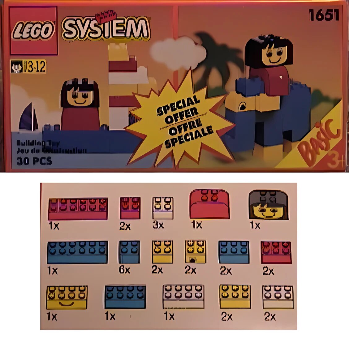 Конструктор Lego Universal Building Set 1651 Набор для творчества