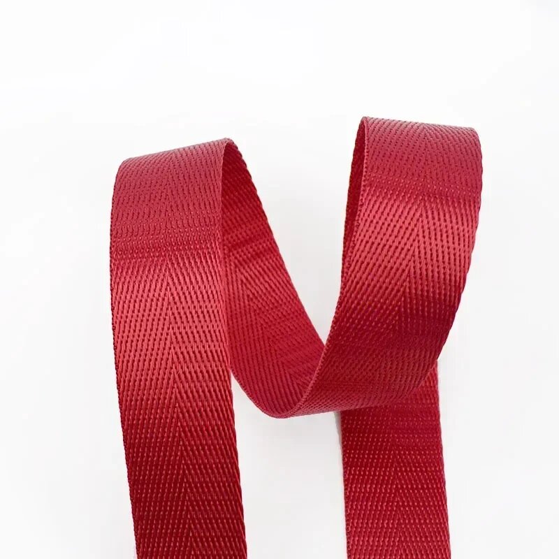 Meetee Нейлоновая Лямка 8 м 20-50 мм Красный, Red, 25mm