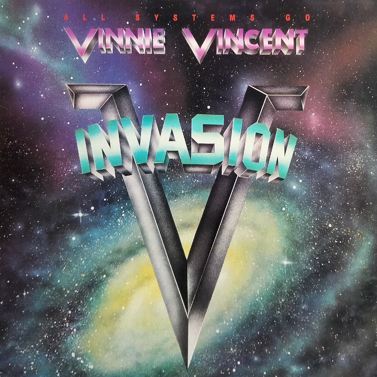 Винтажный винил Vinnie Vincent Invasion — All Systems Go (LP)