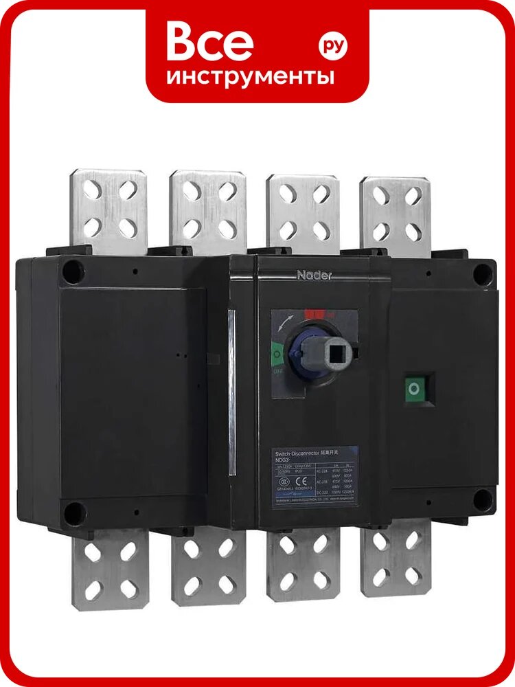 Выключатель нагрузки Nader NDG3-160/3ZK 580000045