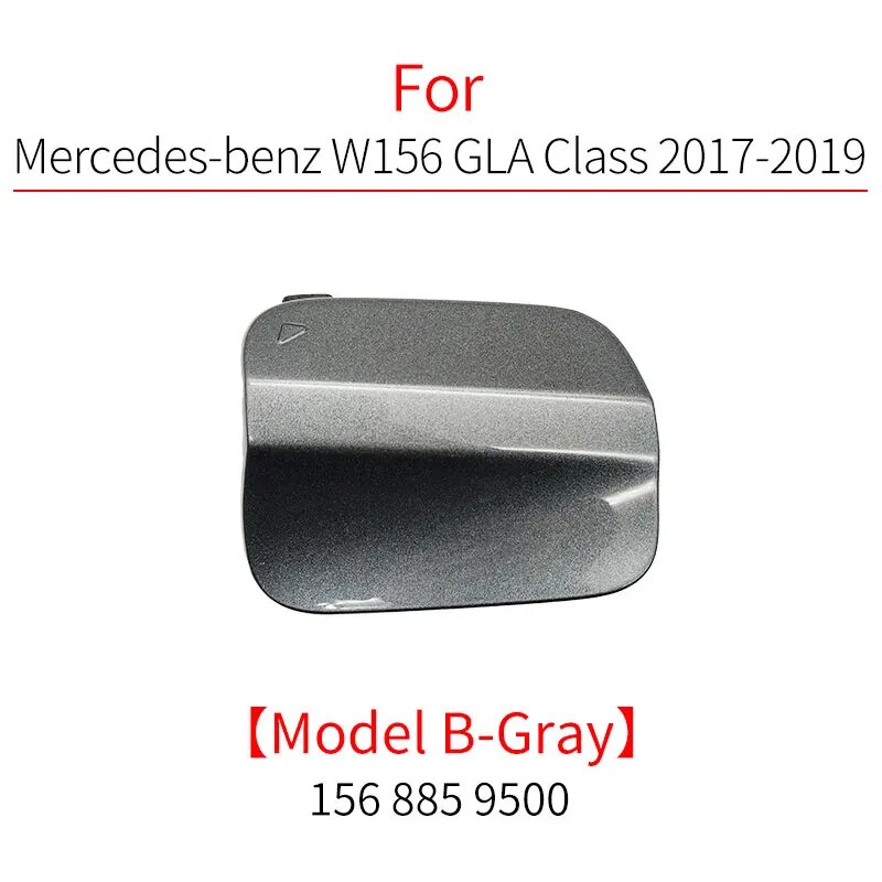 Передний бампер для Mercedes W156, буксировочный крюк, цветная Крышка для Benz X156 Model B Gray