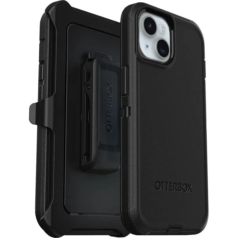 Чехол для мобильного телефона OtterBox iPhone 13 (Only) серии Defender прочный -с защитой порта-задний зажим-кронштейн