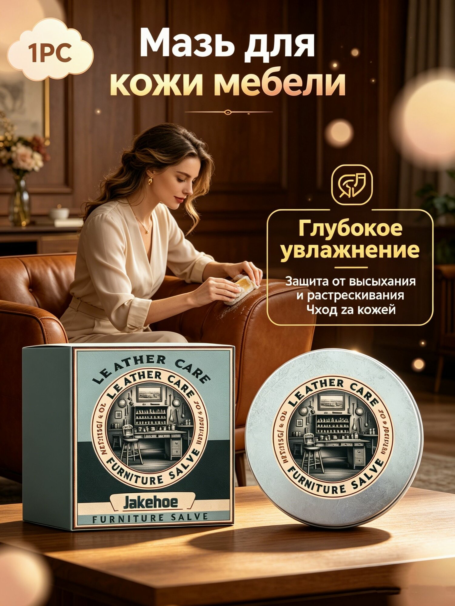 JAKEHOE Полироль для мебели