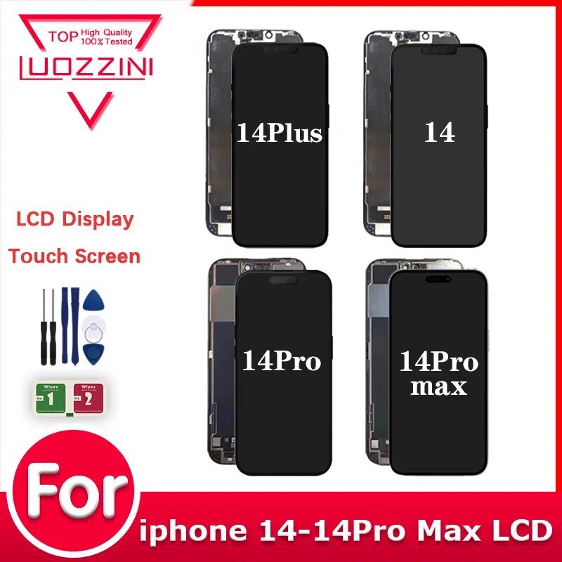 Дисплей для iPhone 14/14 Plus/14 Pro/14 Pro Max с сенсорным экраном 3D Touch в сборе, 14 Incell