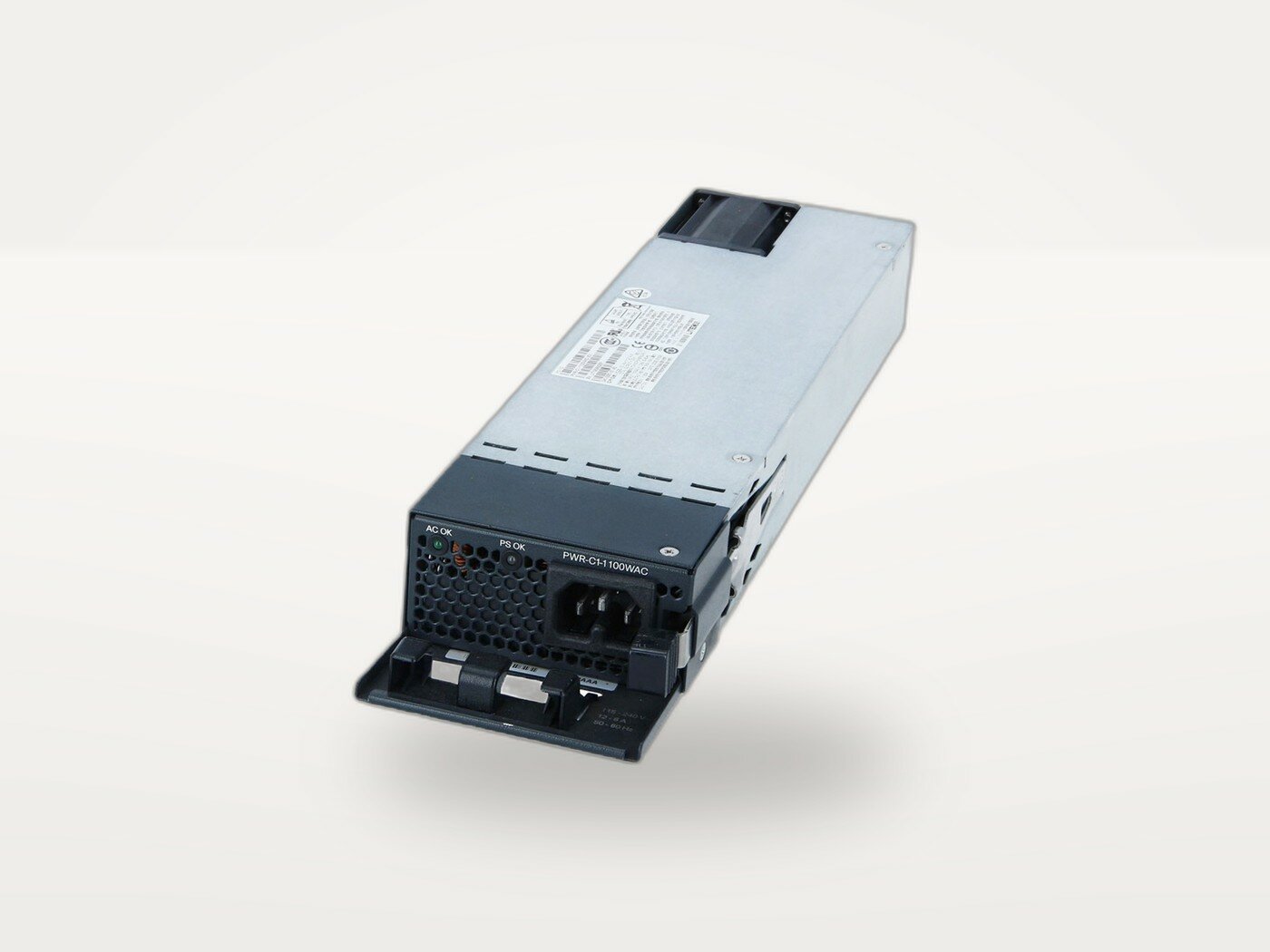 Блок питания CISCO PWR-C1-1100WAC-P USED 1100WAC Platinum-rated power supply for C9300