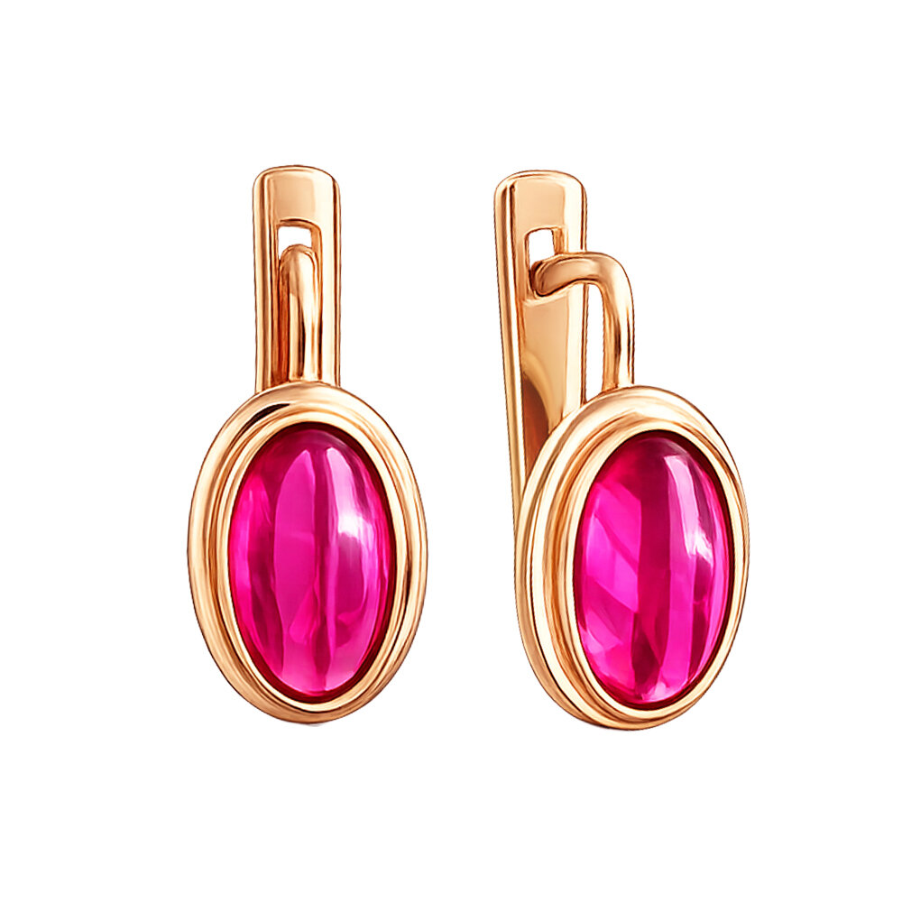серьги из золота