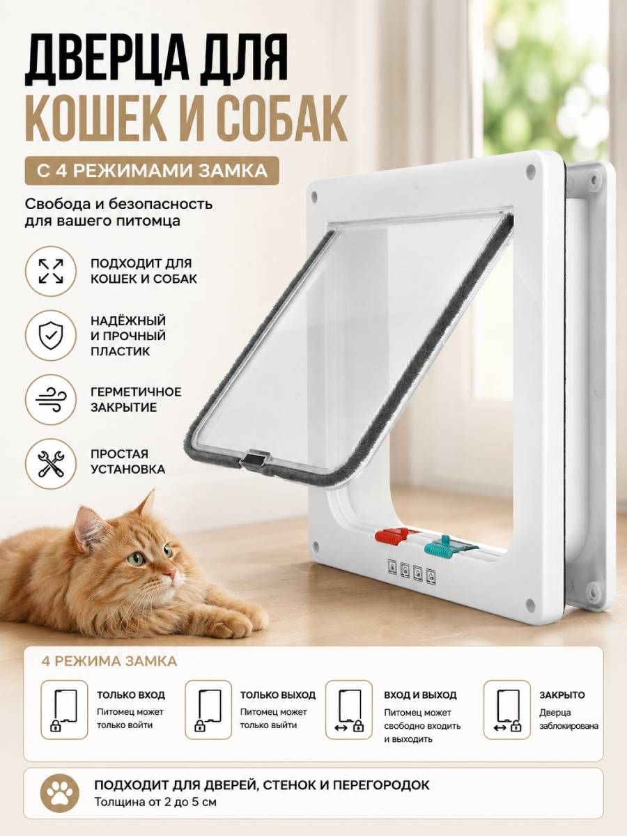 Дверца для кошек/Дверка для животных