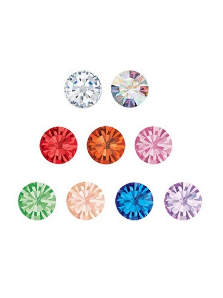Стразы PRECIOSA "Crystal" SS19, белые, 4,4 мм, стекло, 144 шт (431-11-615 s)