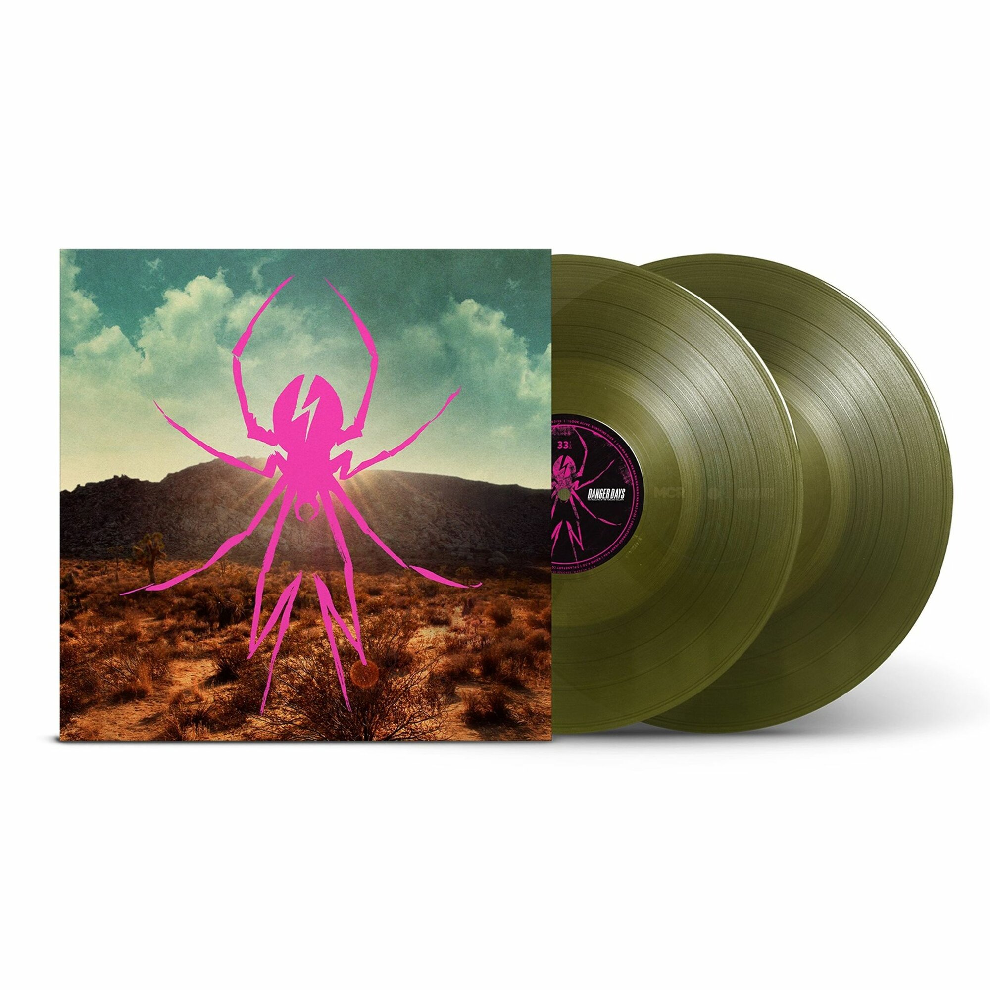 Виниловая пластинка My Chemical Romance - Danger Days: The True Lives Of The Fabulous Killjoys (2LP) 2026, Gatefold, Мутно-зелёный винил, Limited Edition