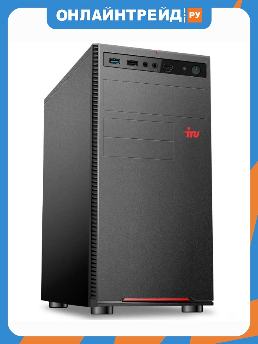 Компьютер Iru Planio 320A5SE MT (Ryzen 5 3400G 3.7 ГГц, 16 Гб, SSD 256 Гб, Radeon RX Vega 11, FreeDOS)