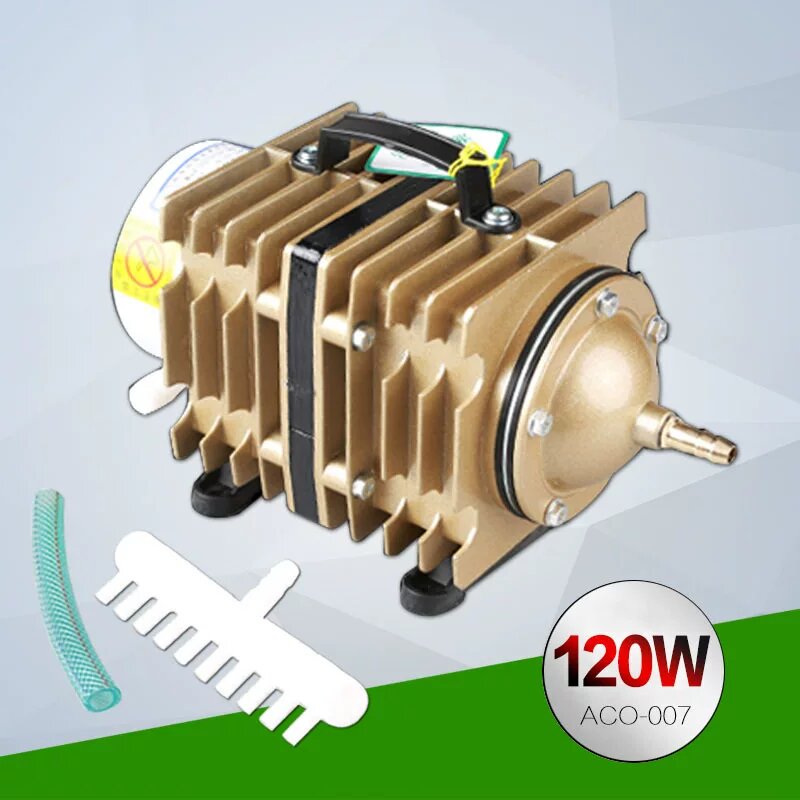 Оксигенатор ACO-007 120 Вт для рыбных аквариумов и аквакультуры, без комплектующих