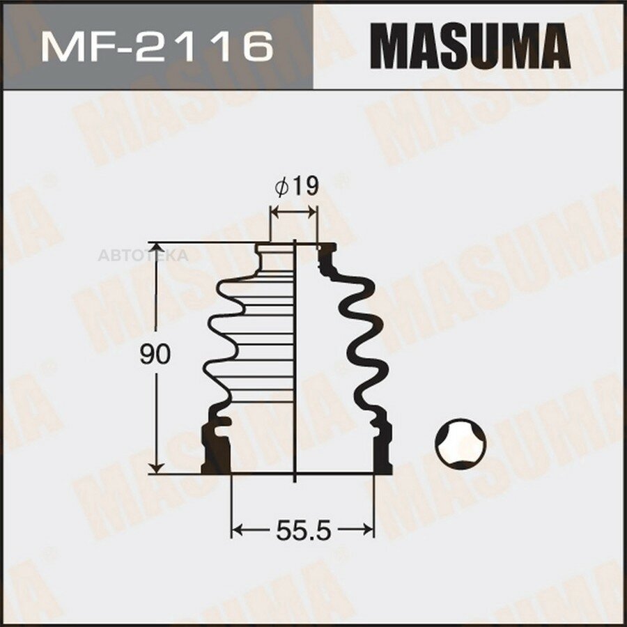 Пыльник шруса MASUMA MF2116