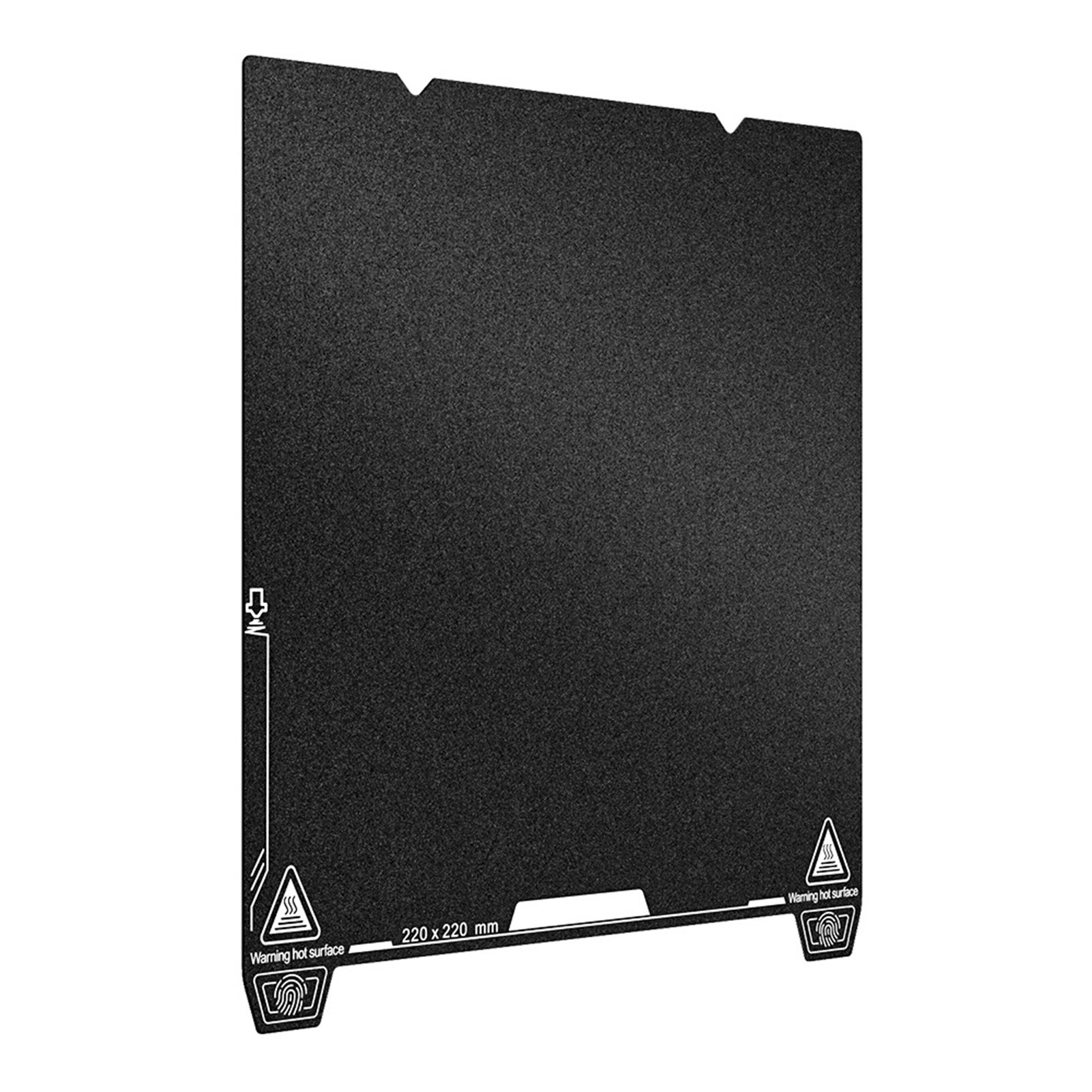 Creality Build Plate Глянцевый ПЭТ + простыня с покрытием из ПЭИ Платформа из ПЭТ «Фантом» Лист пружинной стали для Ender-3 S1/Ender-3 S1 Pro/Ender-5 S1/Ender-3 V3/Ender-3 V3 SE/Ender-3 V3 KE — без